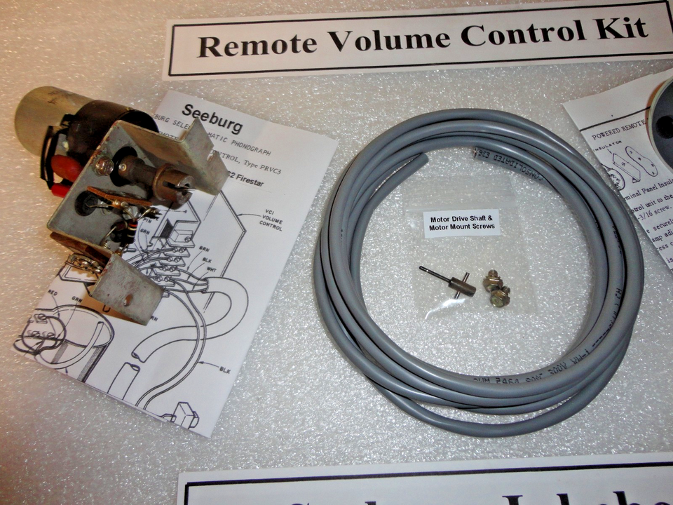 Seeburg Jukebox, Wired Remote Volume Control Kit, Complete With ...