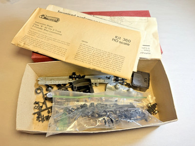 2-TRUCK SHAY LOGGING STEAM LOCOMOTIVE ROUNDHOUSE HO KIT - COMPLETE? | eBay