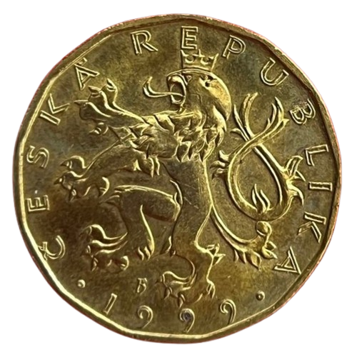 🇨🇿 Czech Republic 20 Korun 1999 Coin KM#5 VF+ A0007 | eBay