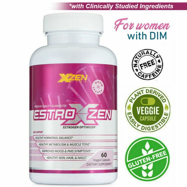 Estroxzen Estrogen Balance Pills for Women Menopause PMS Relief 60 ...