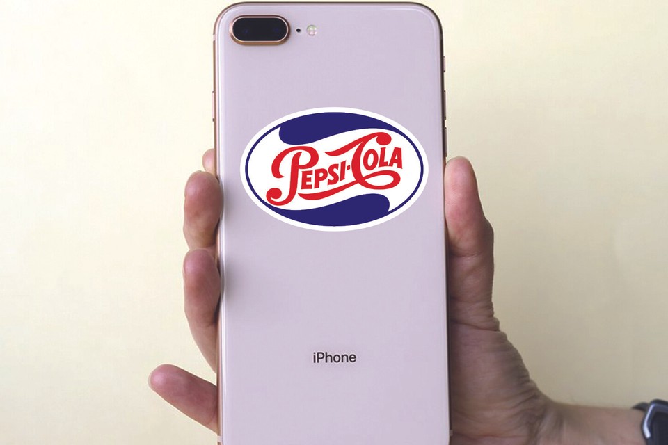 Pepsi Cola Vintage Oval Logo Vinyl Sticker / Decal 10 Sizes ️TRACKING ...