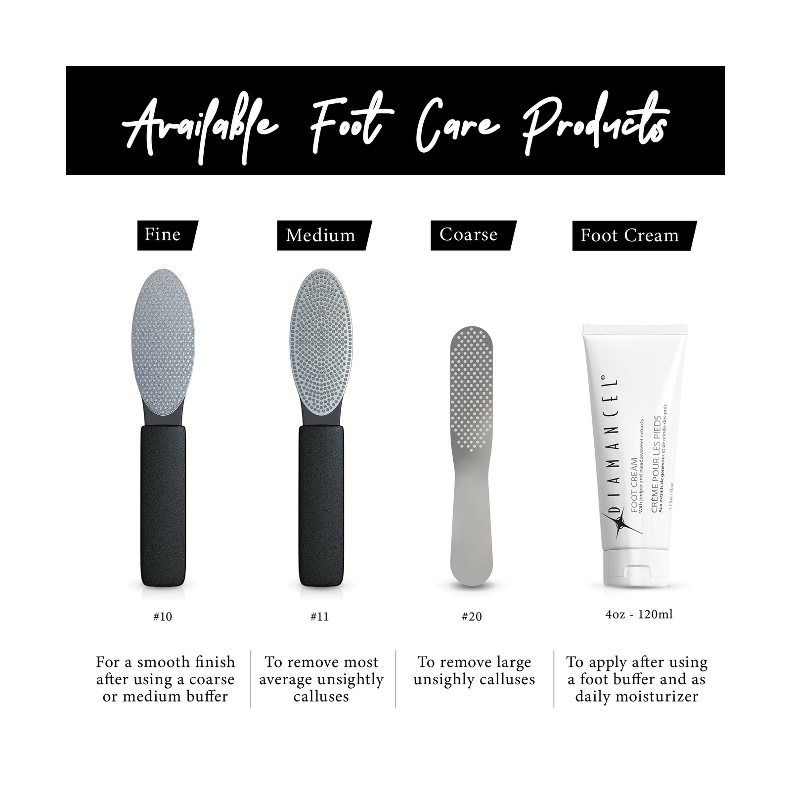 Diamancel Diamond Tough Foot Buffer No.11 Medium for sale online | eBay