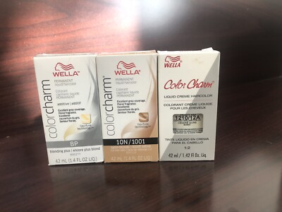 Wella ColorCharm Permament Liquid Color Additive 42mL Blonding Plus BP ...