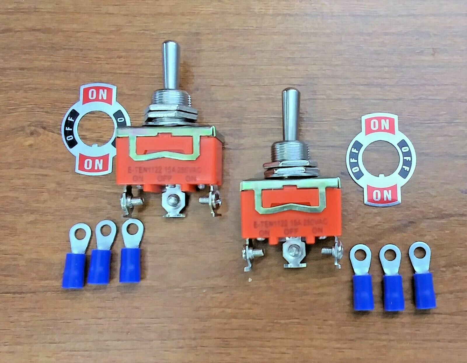 2 Heavy Duty BBT Marine Grade On/Off /On 12 volt Toggle Switches | eBay