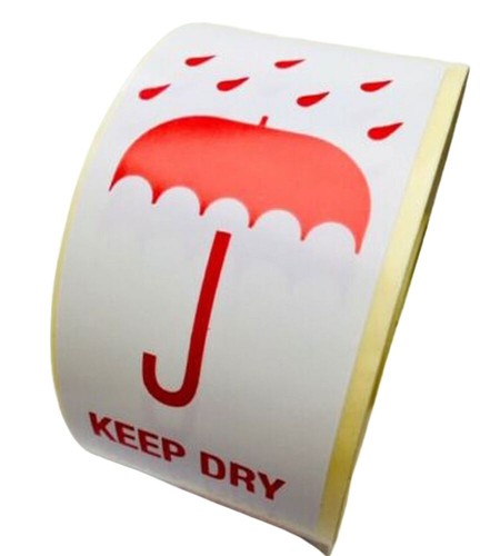 Keep Dry Labels - Warning Labels / Stickers. 50 x 100mm - 500 Labels | eBay