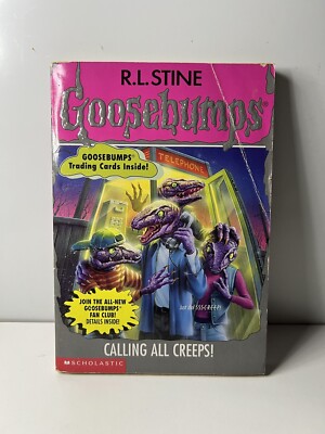 Goosebumps #50 Calling All Creeps 1st Print R.L. Stine 1st Print No ...