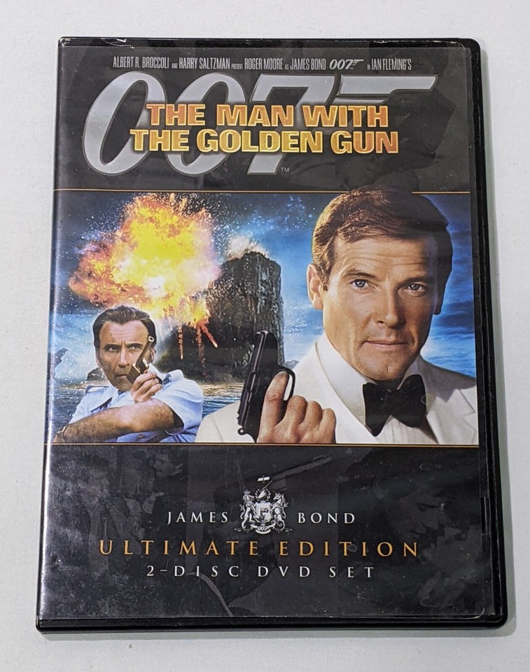 Lot of 8 James Bond 007 Ultimate Edition DVDs Sean Connery Roger Moore ...