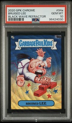 2020 GPK Chrome Bruised Lee 94a Black Wave Refractor #24/99 PSA 10 Pop ...