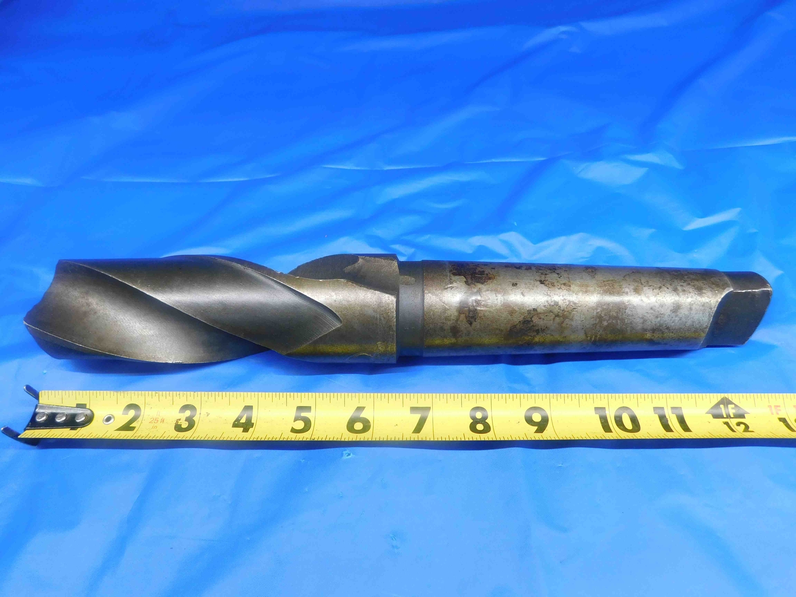 STEYR 2" HSS MORSE TAPER TWIST DRILL BIT MORSE TAPER #5 SHANK 5 1/2 LOC ...