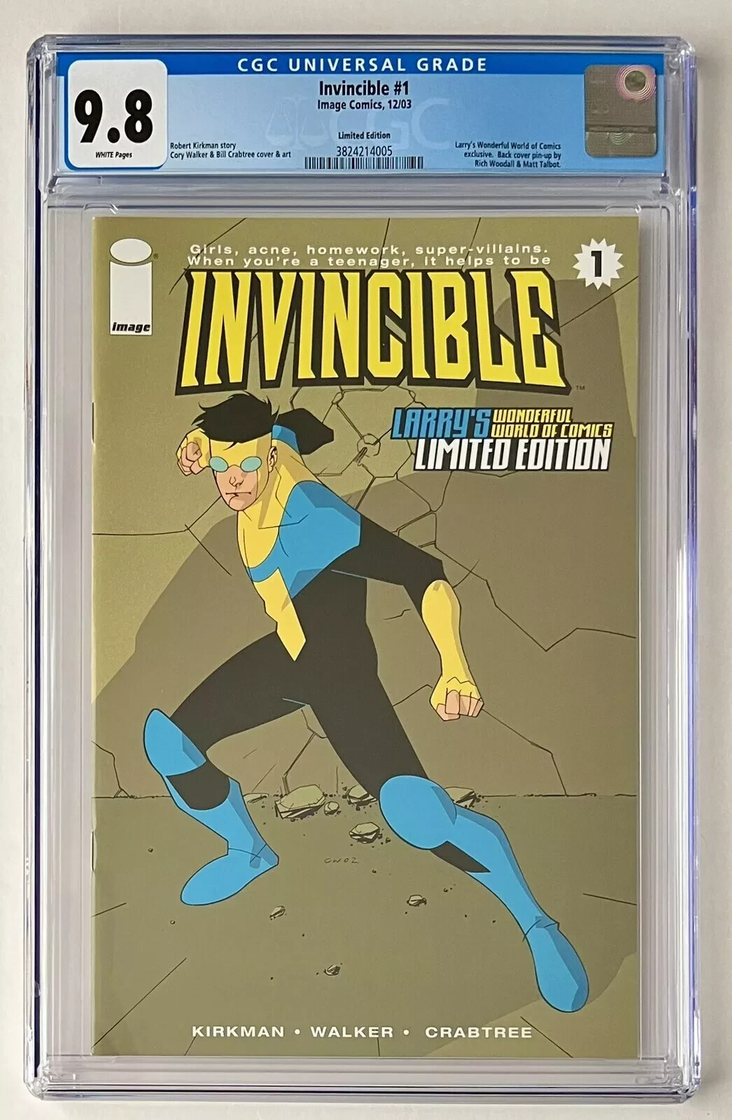Invincible #1 CGC 9.8 1st | eBay
