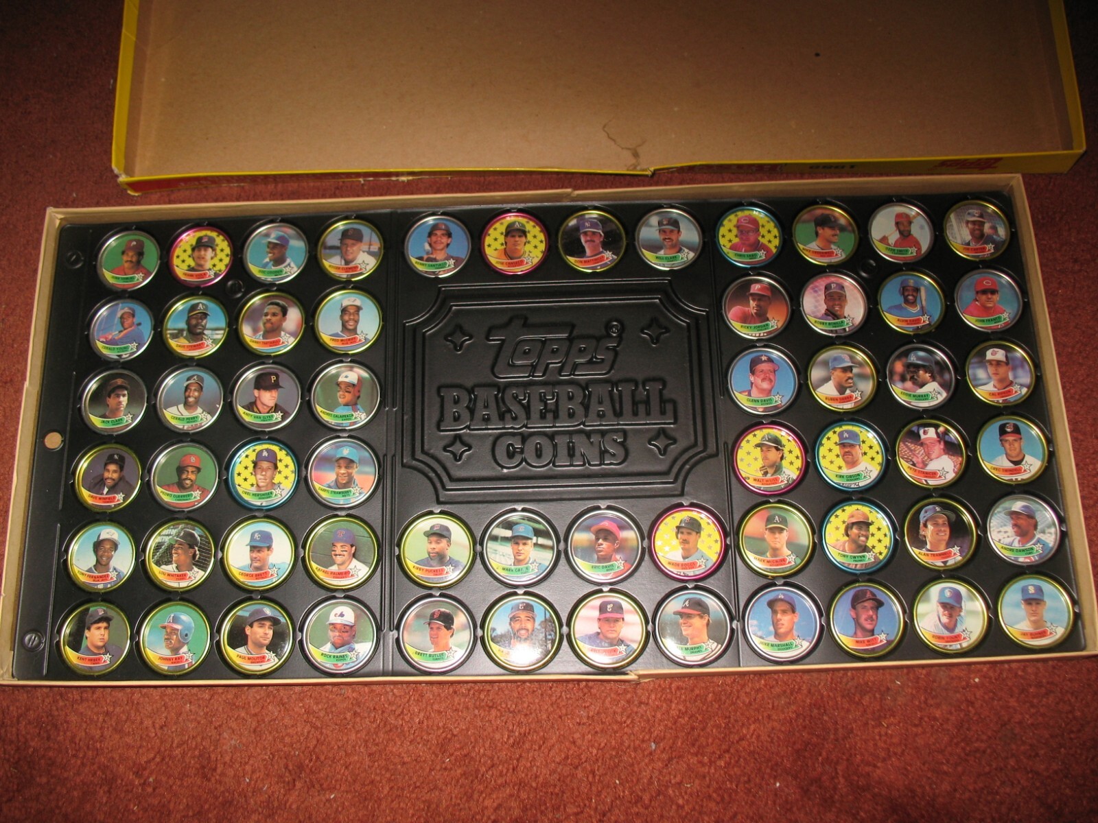 Topps Baseball Coins 1989 ~Complete Set of 60~ | eBay