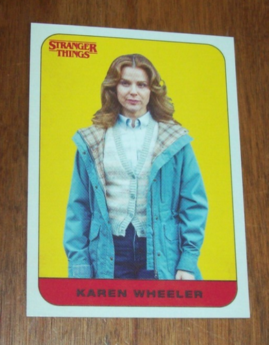 Netflix Topps Stranger Things Karen Wheeler Sticker Card | eBay