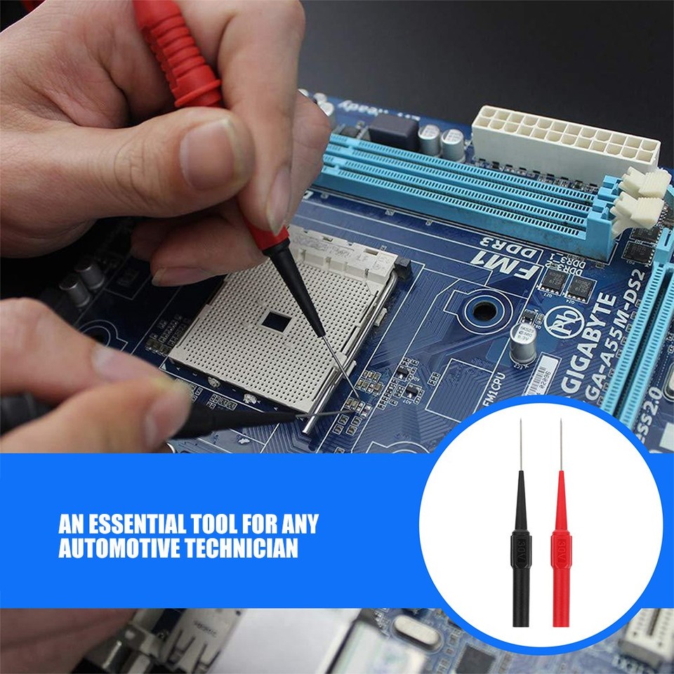 2 Pcs Multimeter Leads Continuity Tester Back Probe Circuit Testers ...