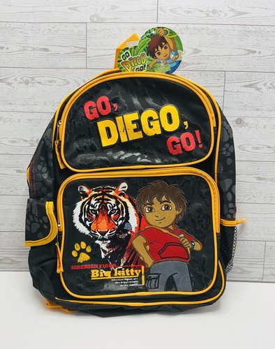New Go, Diego Go! 3 Pocket Backpack - Bookbag | eBay