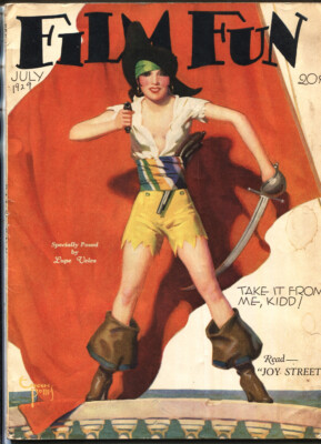 MAG: FILM FUN JULY 1929-ENOCH BOLLES--SPICY GLAMOUR-Lupe Velez-magazine ...