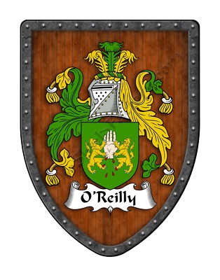 O'Reilly Coat of Arms Custom Family Crest , Hanging Wall Shield SH503P ...