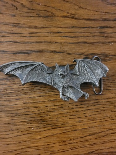 Vintage Bergamot Brass Vampire Gothic Bat Belt Buckle Z-49 1981 Made In ...