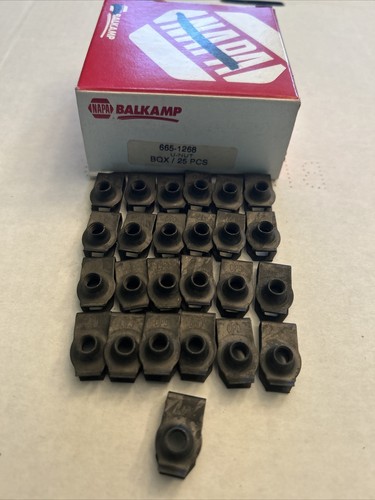 NAPA Balkamp 665-1268 U-Nut Box of 25 Metric #9 | eBay