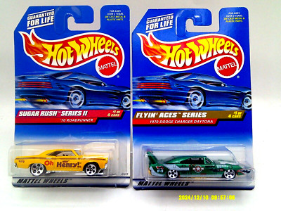 2 Hot Wheels- Suger Rush II - '70 ROADRUNNER & Flyin' Aces - '70 ...