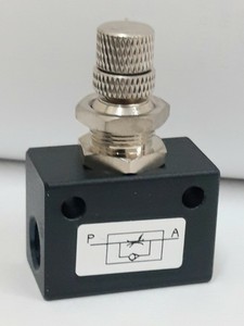 Air Flow Restrictor , Flow Control Valves 1/8 to 3/8 Bsp can be Panel ...