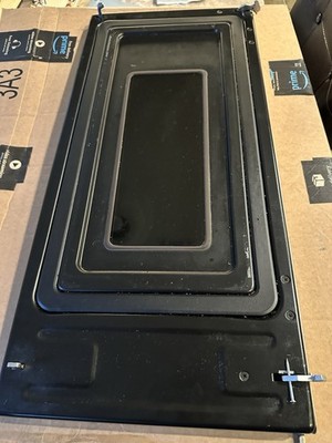 GE OEM Microwave Inner Door Glass Frame Assembly - Approx 28"x13" | eBay