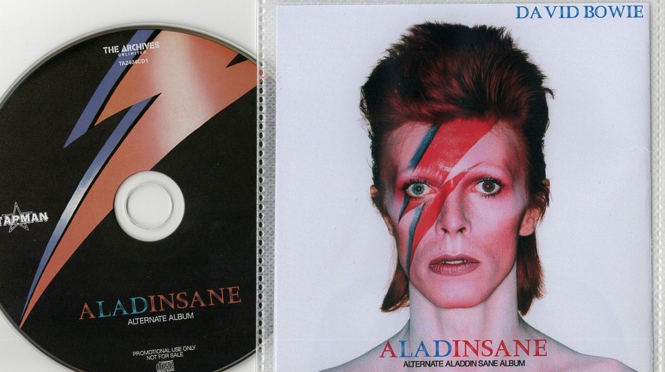 David Bowie "A Lad Insane" 2-Disc Alternate Aladdin Sane Album | eBay UK