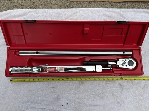 🇺🇸Snap-On Tools 3/4" Drive TQR600B Torque Wrench 200-600 FT/LB L72T ...