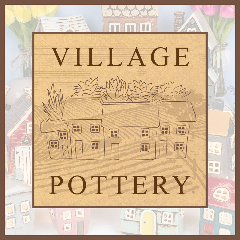 Shudehill Giftware Village Pottery Tealight Holder Ceramic House Shop ...