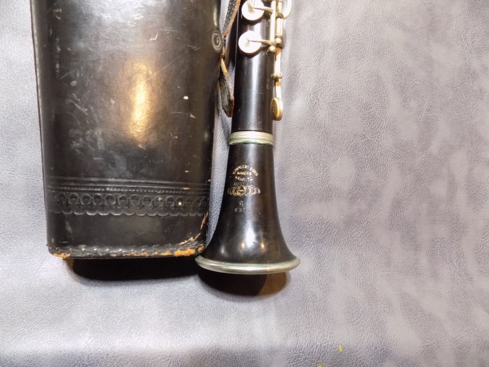 Vintage V. Kohlert and Sons Clarinet in Case Very Old Antique | eBay
