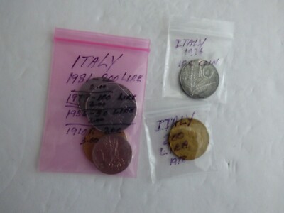 Lot of 12 Italian coins | eBay