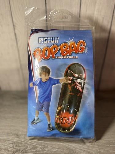 BIGFUN Ninja Bop Bag Inflatable 36” Punching Bag Inflatable Kids Toy ...