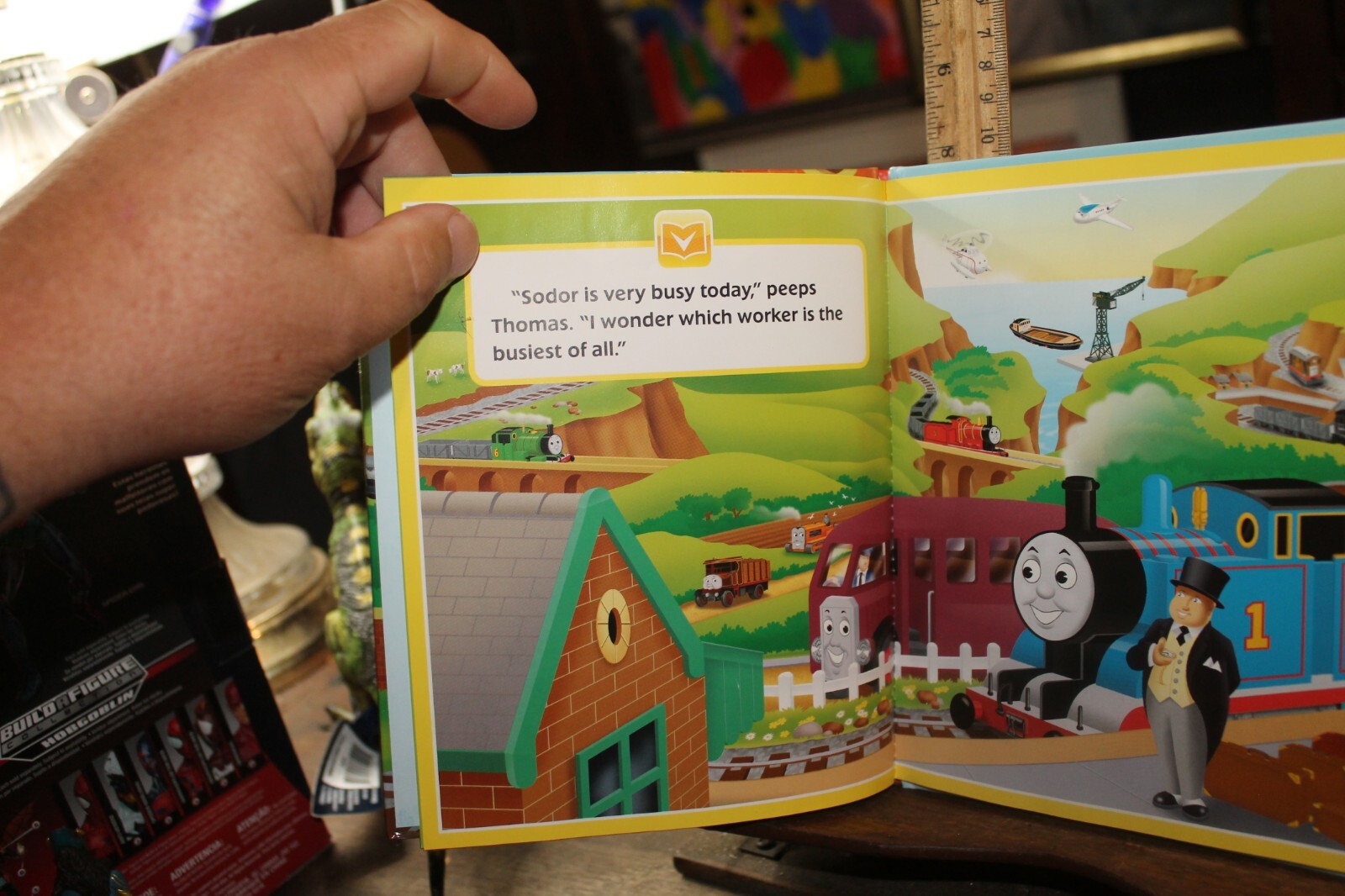 Thomas and Friends Busy Day Hardback Book Me Reader BOOK ONLY | eBay