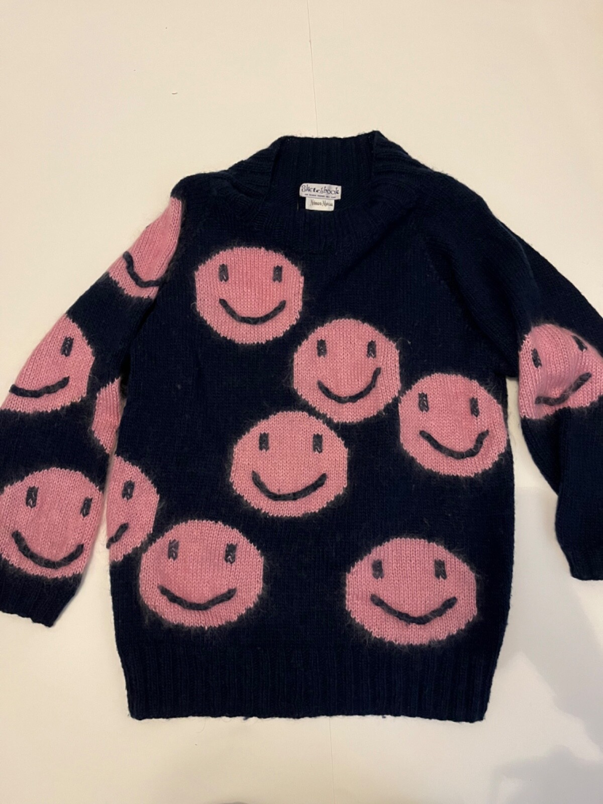 RARE Marc Jacobs Sketchbook Smile Face Happy Face Sw… - Gem