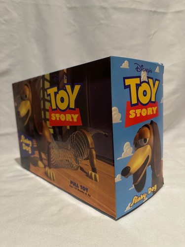 VINTAGE Disney Pixar TOY STORY SLINKY DOG PULL TOY 1995 Original 1st ...