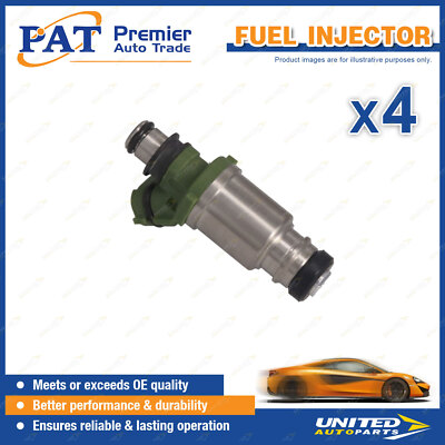 4 x PAT Fuel Injectors for Toyota Camry Vienta SXV10 Celica ST184 ST204 ...
