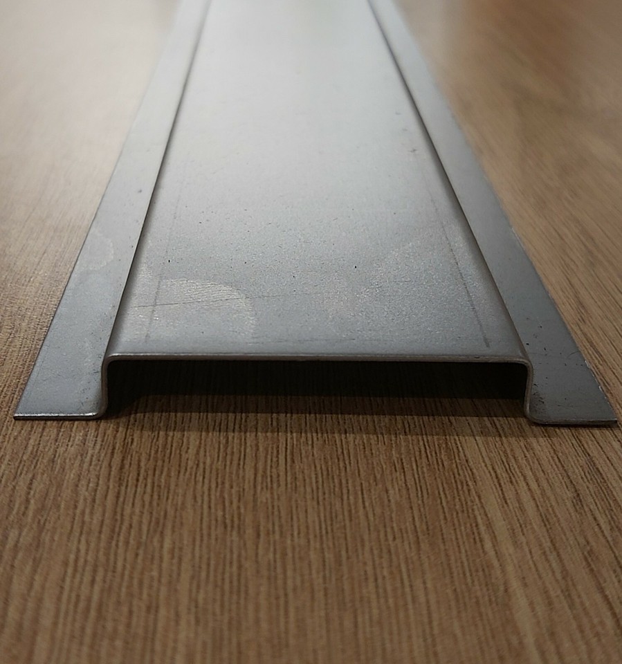 Folded steel, Top hat sections, panel stiffeners, 1mm mild steel UK ...