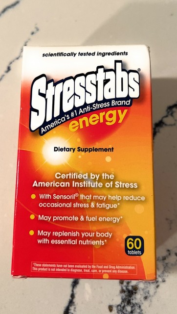 Stresstabs Energy Dietary Supplement - 60 Tablets for sale online | eBay