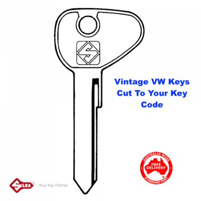 Vintage Volkswagen Beetle & Kombi Keys Supplied To Code Number- VW Keys ...