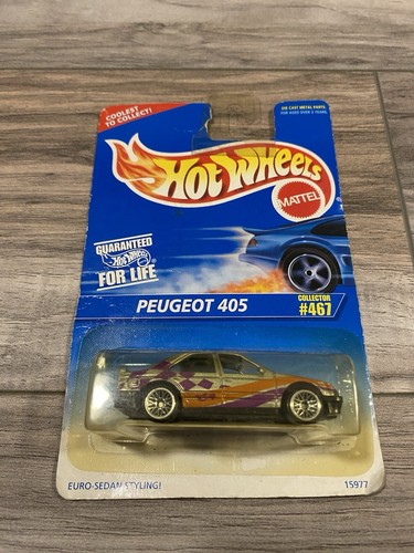 1995 Hot Wheels #467 Peugeot 405, Spoked Rims | eBay