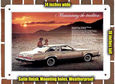 Metal Sign - 1977 Ford Thunderbird (Sign Variant #06) | eBay