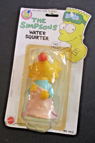 VTG The Simpsons Water Squirter Baby Girl Action Figure Mattel 1990 NOS ...