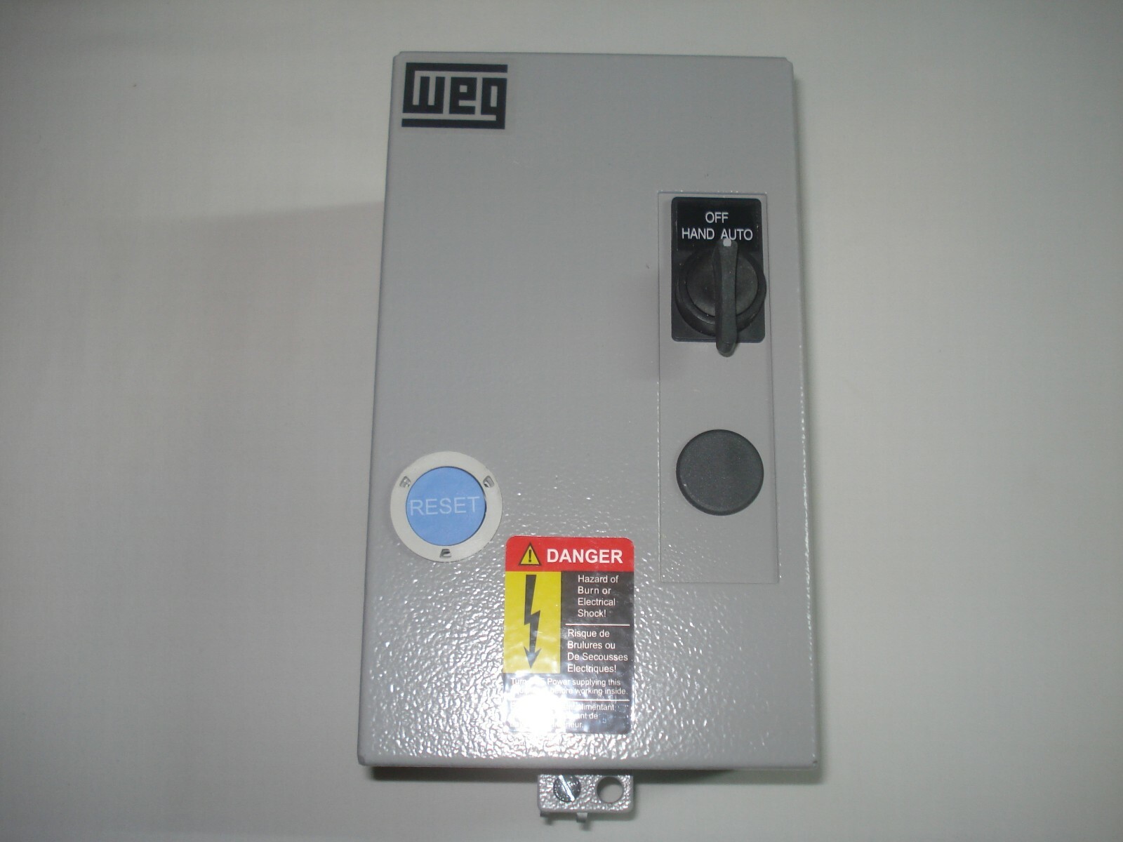 WEG 7.5 & 10HP 3 Phase Magnetic Starter Electric Motor Control NEMA 1 ...