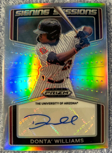 Donta’ Williams Arizona Wildcats 2022 Draft picks Silver. Prizm ...