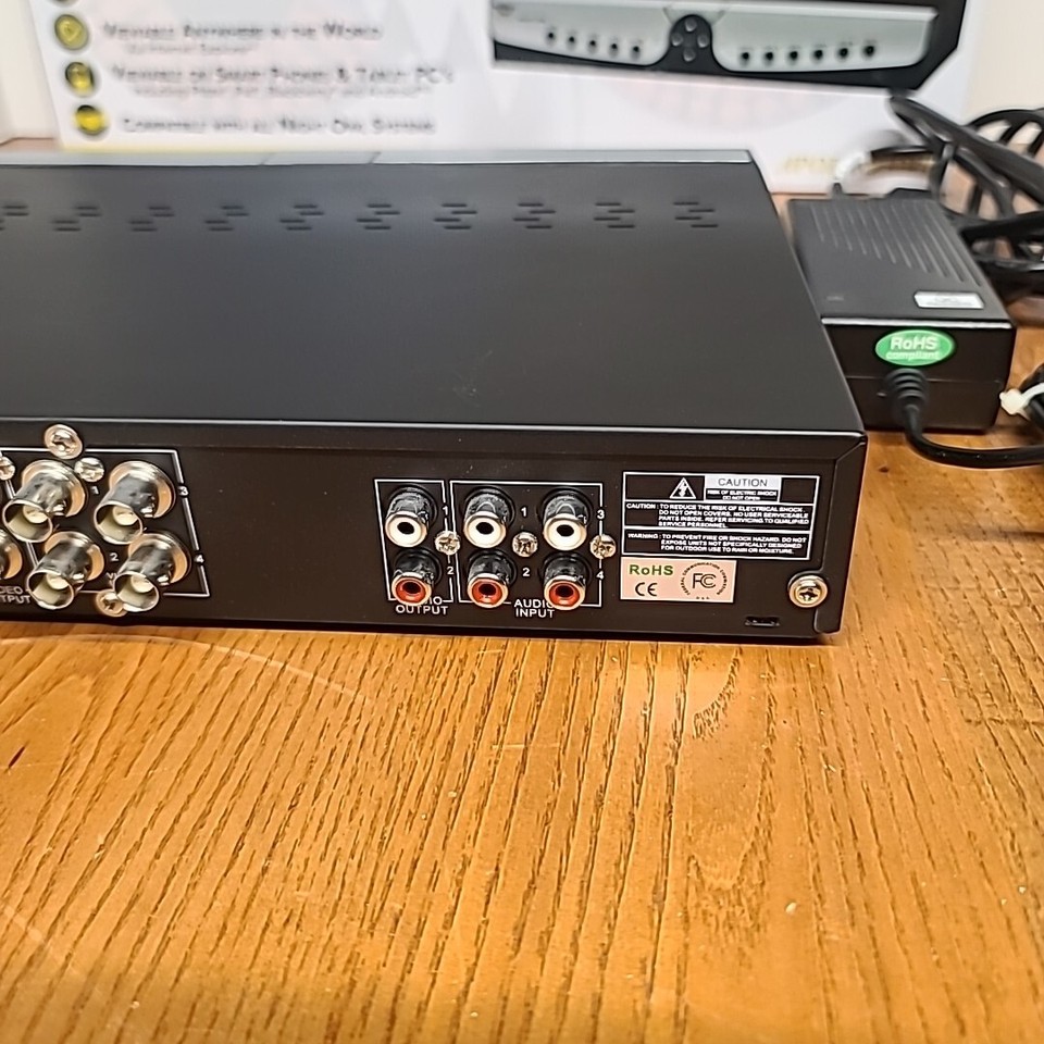 Night Owl APOLLO-DVR5 4 channel h.264 DVR Box Only- No Remote Or HDD | eBay