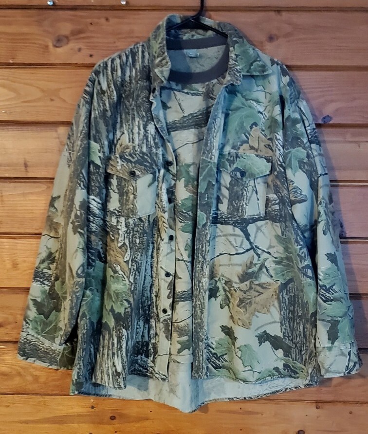Vintage Men's Ranger Jacket Camo Green Collection T-s… - Gem