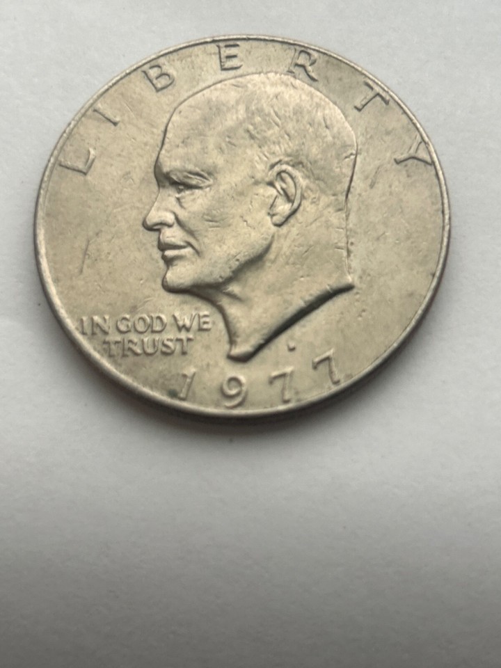 1977 D Silver Dollar Liberty Eisenhower Coin | eBay
