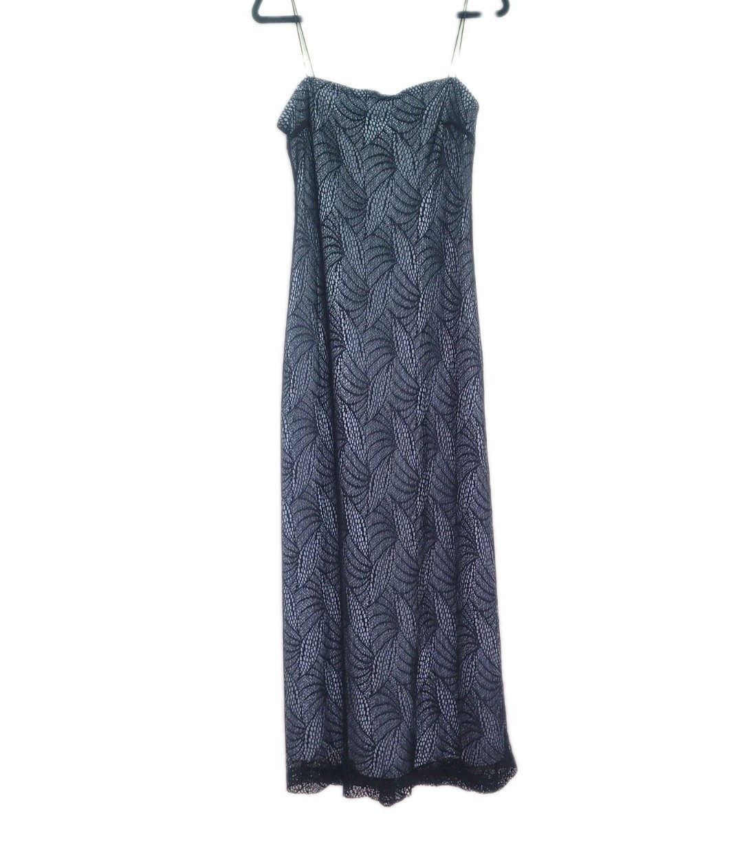 Vintage Rampage Maxi Dress Knit Overlay Size M Empire… - Gem