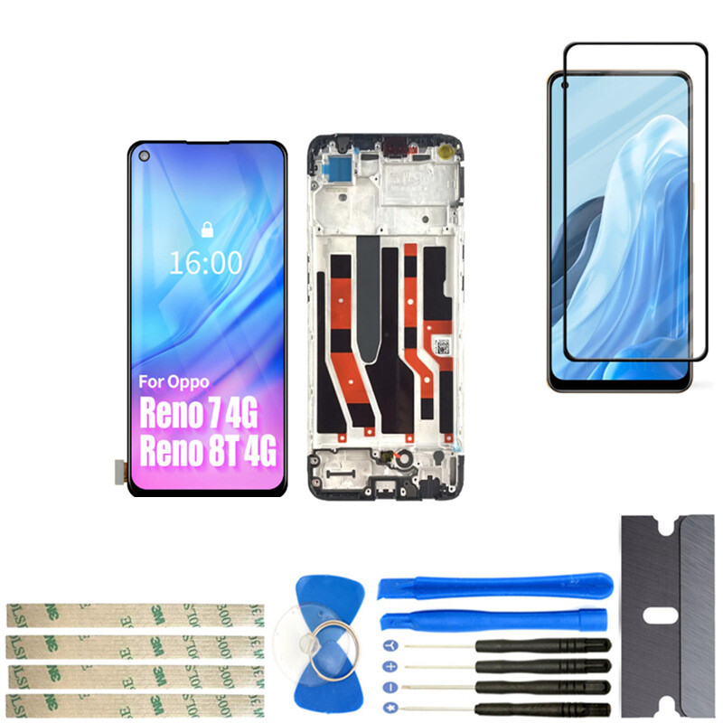 For OPPO Reno 7 (4G) CPH2363 6.43" TFT LCD Display Touch Screen ...