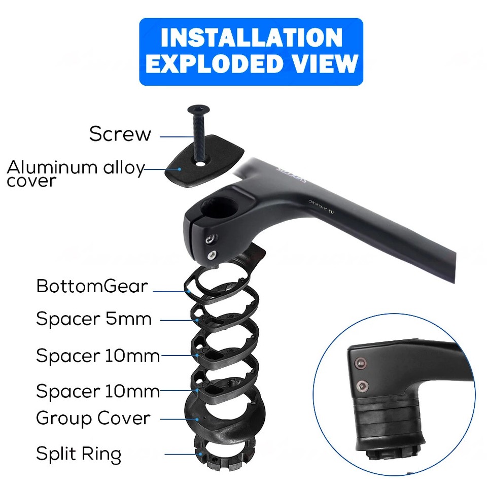 Carbon Road Bike Handlebar Internal Cable Integrated Drop Bar with ...