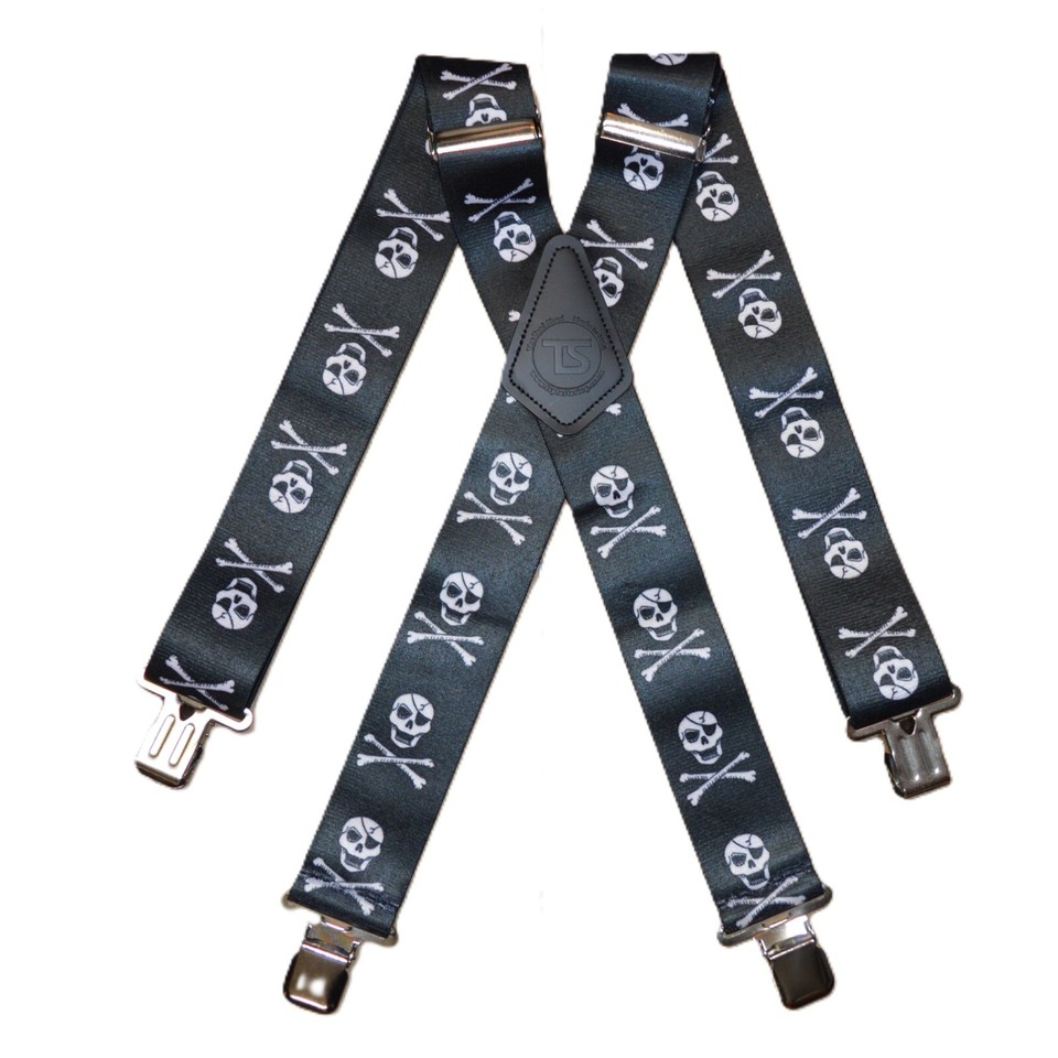 Men's Work Trouser Braces 2" Wide Heavy 50+ Designs - One Size Fits All ...